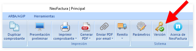 Actualizar NeoFactura a una nueva versión | Centro de ayuda NeoFactura