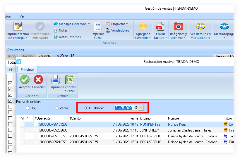 Cambiar la fecha de facturación | Centro de ayuda NeoFactura