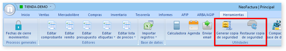 Pasar NeoFactura a otra pc | Centro de ayuda NeoFactura