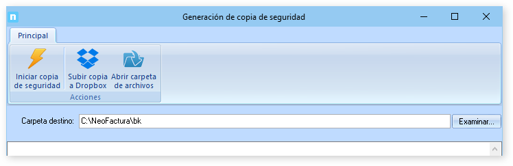 Pasar NeoFactura a otra pc | Centro de ayuda NeoFactura