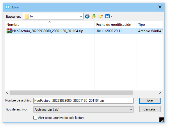 Pasar NeoFactura a otra pc | Centro de ayuda NeoFactura