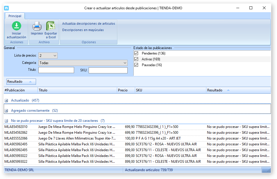 Crear articulos | Centro de ayuda NeoFactura