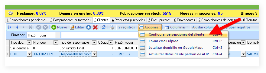 Facturar con percepciones | Centro de ayuda NeoFactura